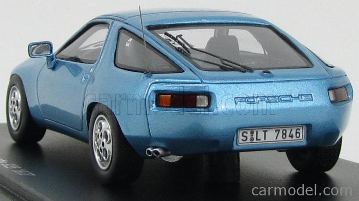 SPARK-MODEL S3454 Scale 1/43 | PORSCHE 928 COUPE 1977 LIGHT BLUE MET