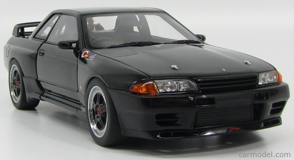 AUTOART 89082 Scale 1/18 | NISSAN SKYLINE GT-R (R32) GROUP A 1990 BLACK