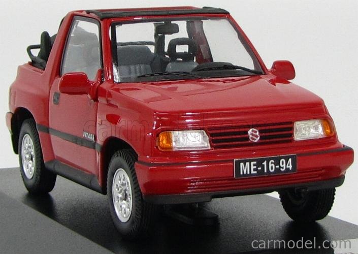 PREMIUM-X PRD329 Scale 1/43 | SUZUKI VITARA CONVERTIBLE 1992 RED
