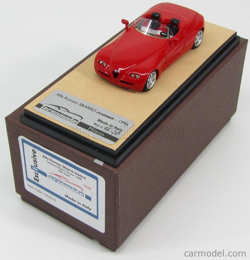 TECNOMODEL T-EX51A Scale 1/43 | ALFA ROMEO SBARRO ISSIMA GENEVA MOTOR ...