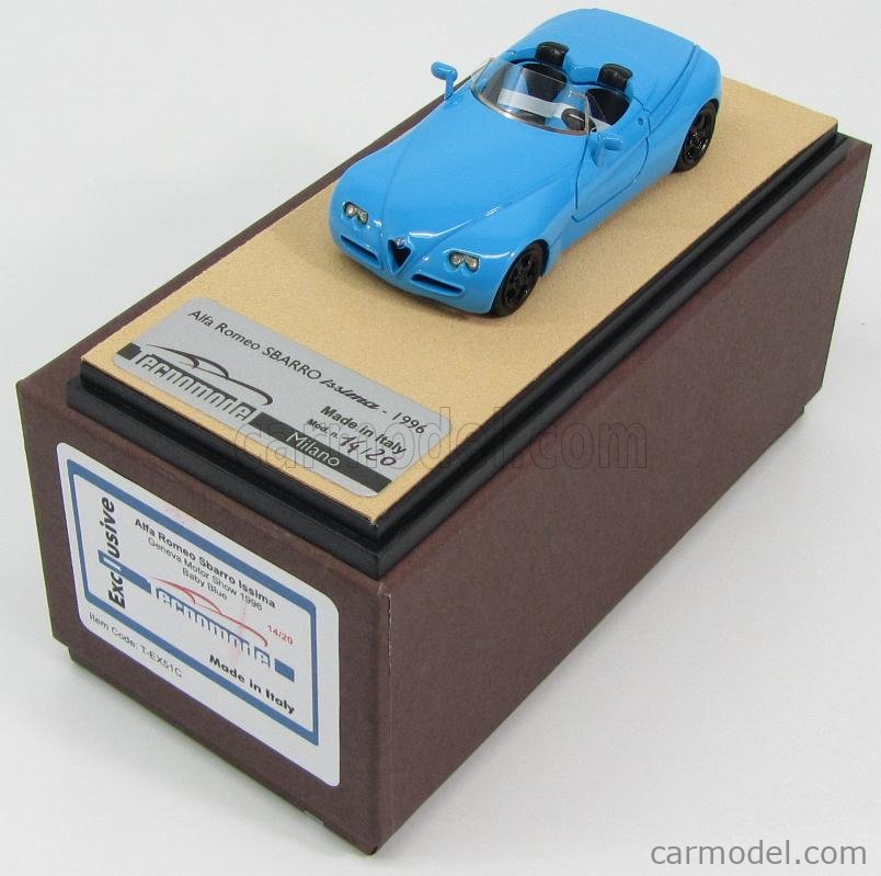 TECNOMODEL T-EX51B Masstab: 1/43 | ALFA ROMEO SBARRO ISSIMA GENEVA ...