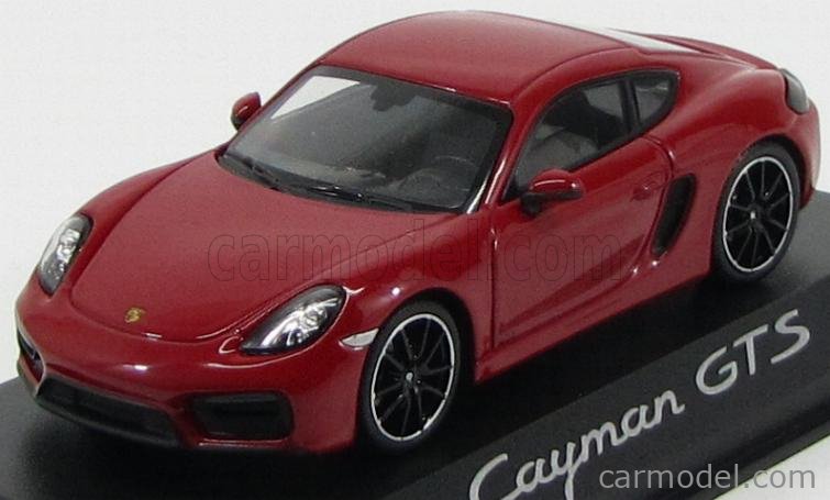 MINICHAMPS WAP0200150E Echelle 1/43 | PORSCHE CAYMAN GTS COUPE 2013 RED