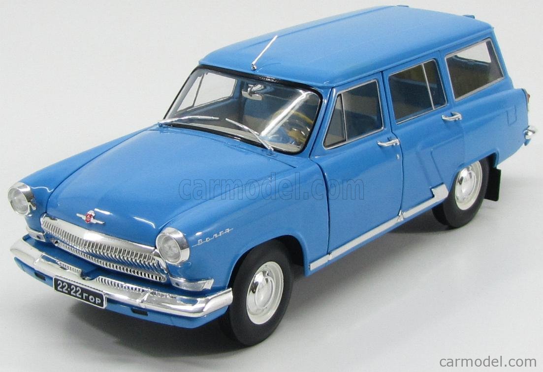 IST-MODELS IST18003BL Escala 1/18 | GAZ VOLGA 22V STATION WAGON 1967 BLUE