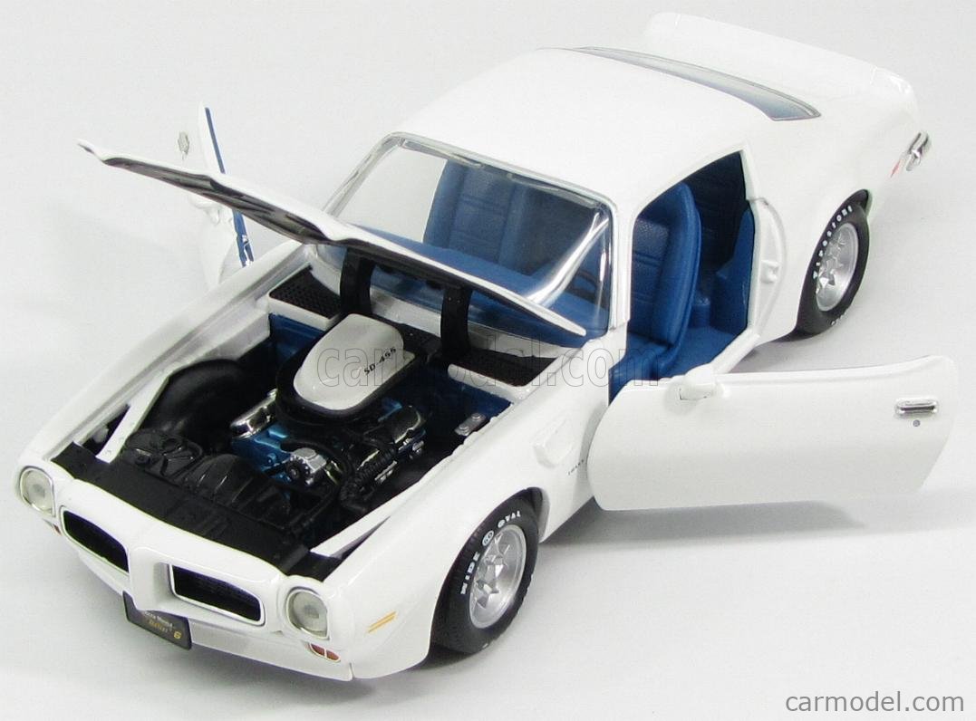 ERTL 32755 Scale 1/18 | PONTIAC TRANS-AM SD-455 1973 WHITE