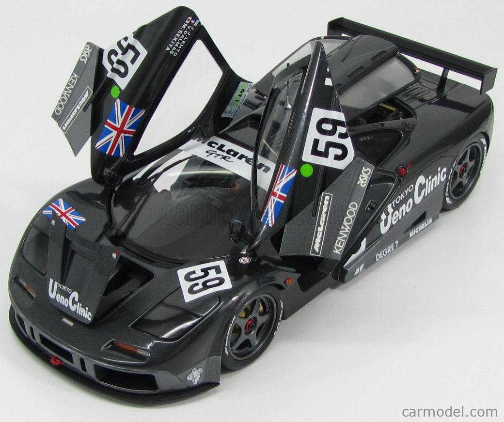 MINICHAMPS 530133559 Scale 1/18 | McLAREN F-1 GTR TEAM KOKUSAI KAIHATSU RACING N 59 WINNER 24h ...