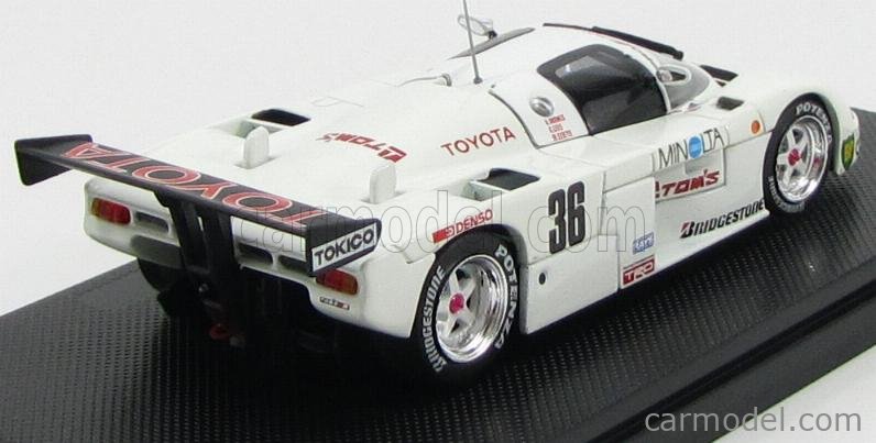 EBBRO EB43789 Scale 1/43 | NISSAN R88C N 36 TEST CAR 1988 WHITE