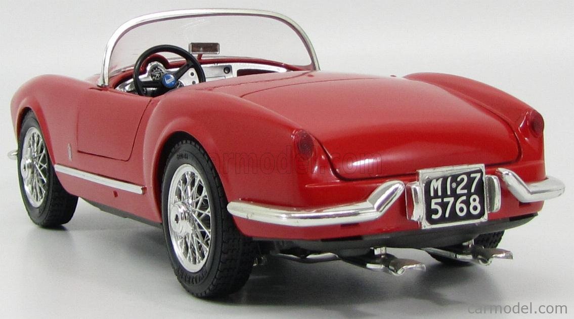 BURAGO 3010 Masstab: 1/18 | LANCIA AURELIA B24 SPIDER 1955 RED