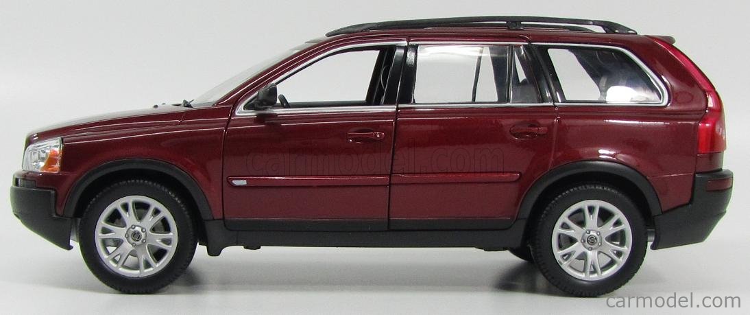 WELLY WE12549BDX Scale 1/18 | VOLVO XC90 4X4 2004 BORDEAUX MET