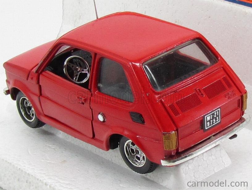 MEBETOYS MATTEL 8564 Scale 1/25 | FIAT 126 1972 RED