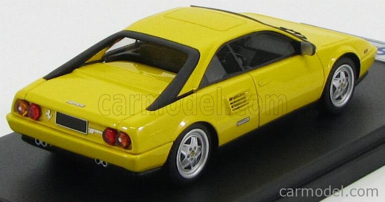 LOOKSMART LS25C Scale 1/43 | FERRARI MONDIAL T COUPE 1989 YELLOW