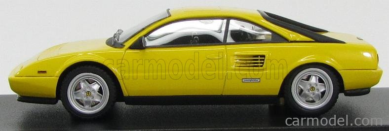 LOOKSMART LS25C Scale 1/43 | FERRARI MONDIAL T COUPE 1989 YELLOW