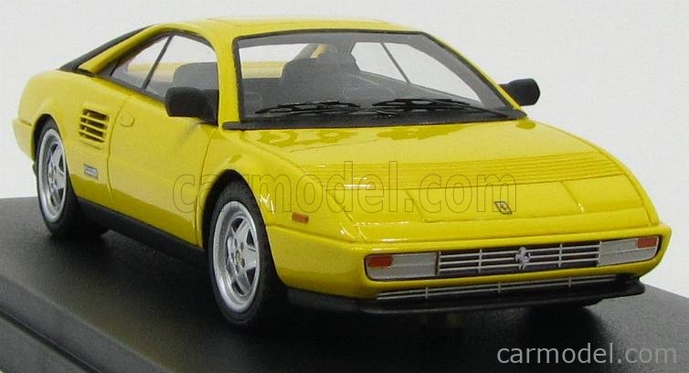 LOOKSMART LS25C Scale 1/43 | FERRARI MONDIAL T COUPE 1989 YELLOW