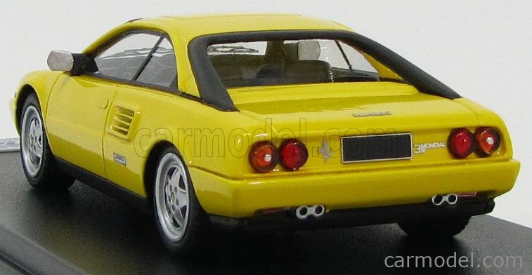 LOOKSMART LS25C Scale 1/43 | FERRARI MONDIAL T COUPE 1989 YELLOW