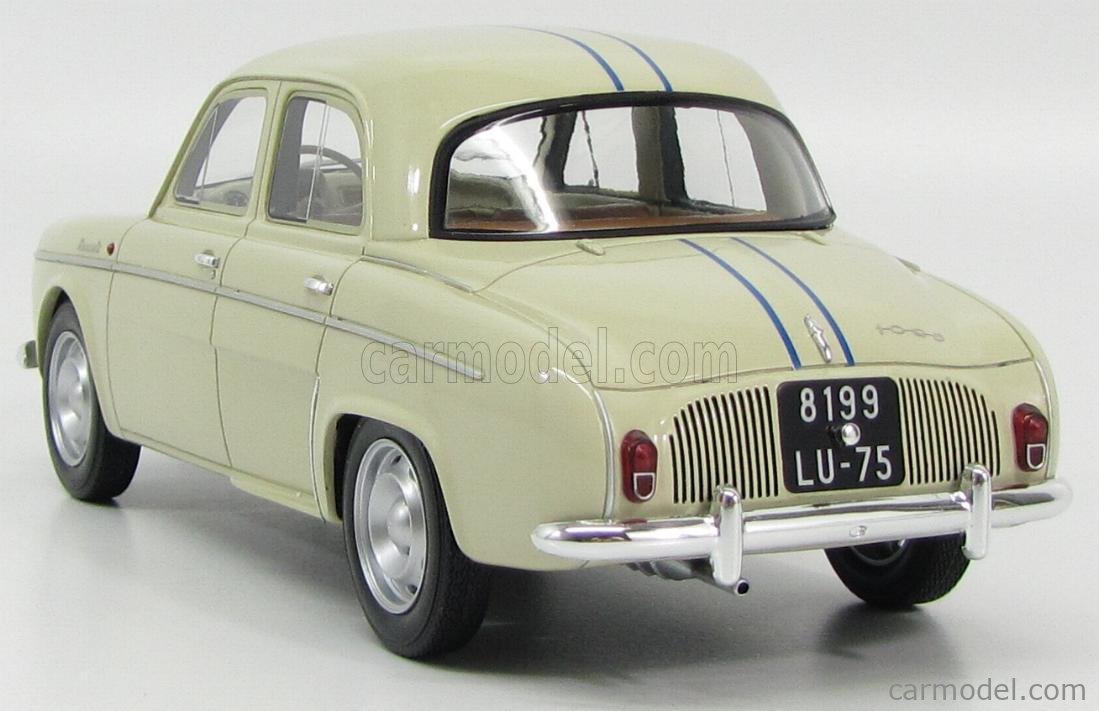 OTTO-MOBILE OT127 Scale 1/18 | RENAULT DAUPHINE GORDINI 1093 1962 IVORY