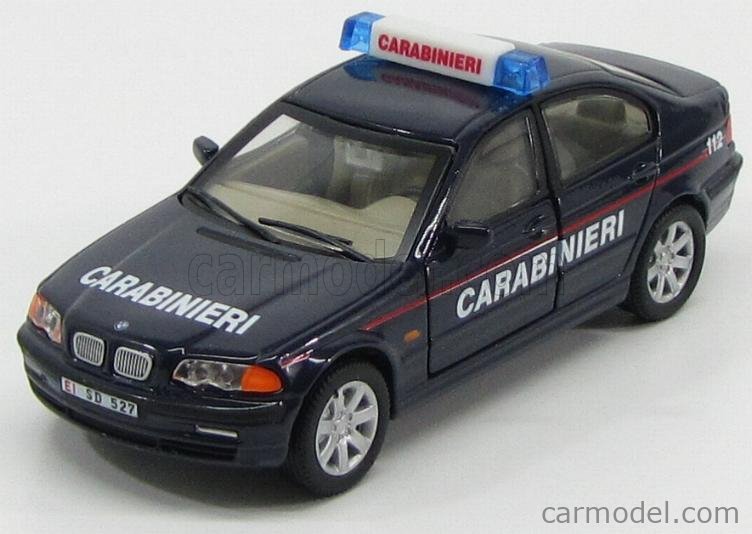 HONGWELL 254192 Scale 1/43 | BMW 3-SERIES 328 I CARABINIERI 2000 BLUE