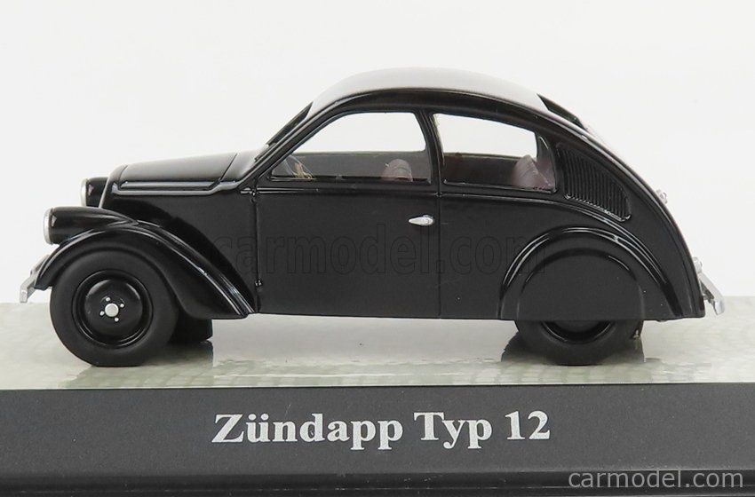 PREMIUM CLASSIXXS 18150 Escala 1/43 | ZUNDAPP TYPE 12 (PORSCHE) 1932 BLACK