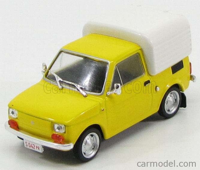 EDICOLA 72669 Escala 1/43 | FIAT 126P BOMBEL 1972 YELLOW WHAIT