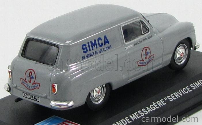 EDICOLA 72675 Масштаб 1/43 | SIMCA ARONDE VAN MESSAGERE - SERVICE SIMCA ...