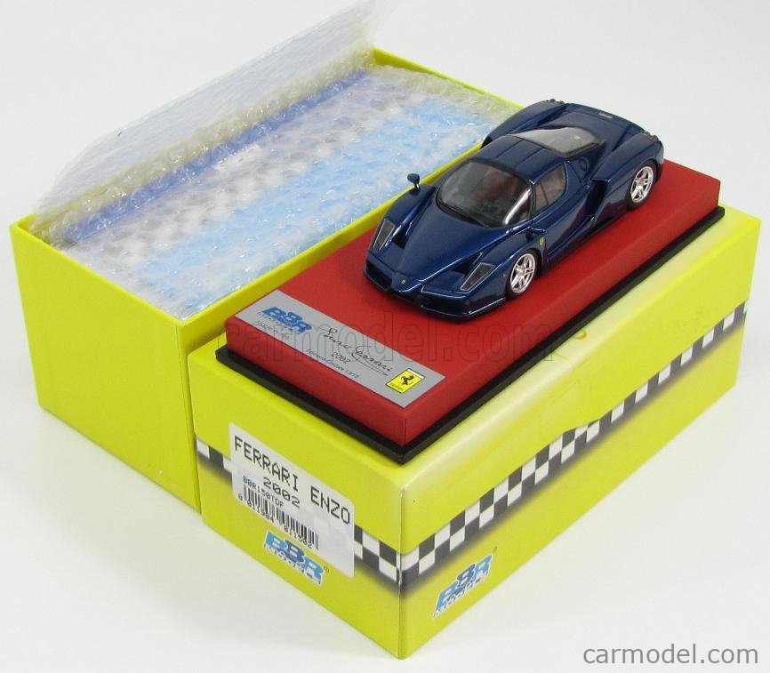 BBR-MODELS BBR150TDF Scale 1/43 | FERRARI ENZO 2002 BLUE MET