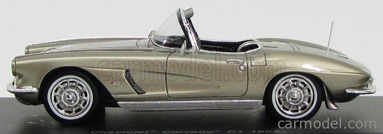 SPARK-MODEL S2966 Scale 1/43 | CHEVROLET CORVETTE C1 SPIDER 1962 GOLD