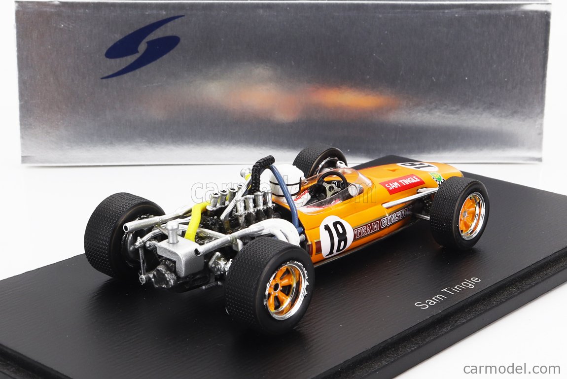 SPARK-MODEL S2978 Scale 1/43 | LDS F1 MK3 N 18 SOUTH AFRICA GP 1968 SAM ...