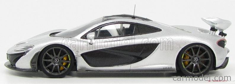 TRUESCALE TSM144329 Scale 1/43 | McLAREN P1 XP2R NURBURGRING 2013 SILVER