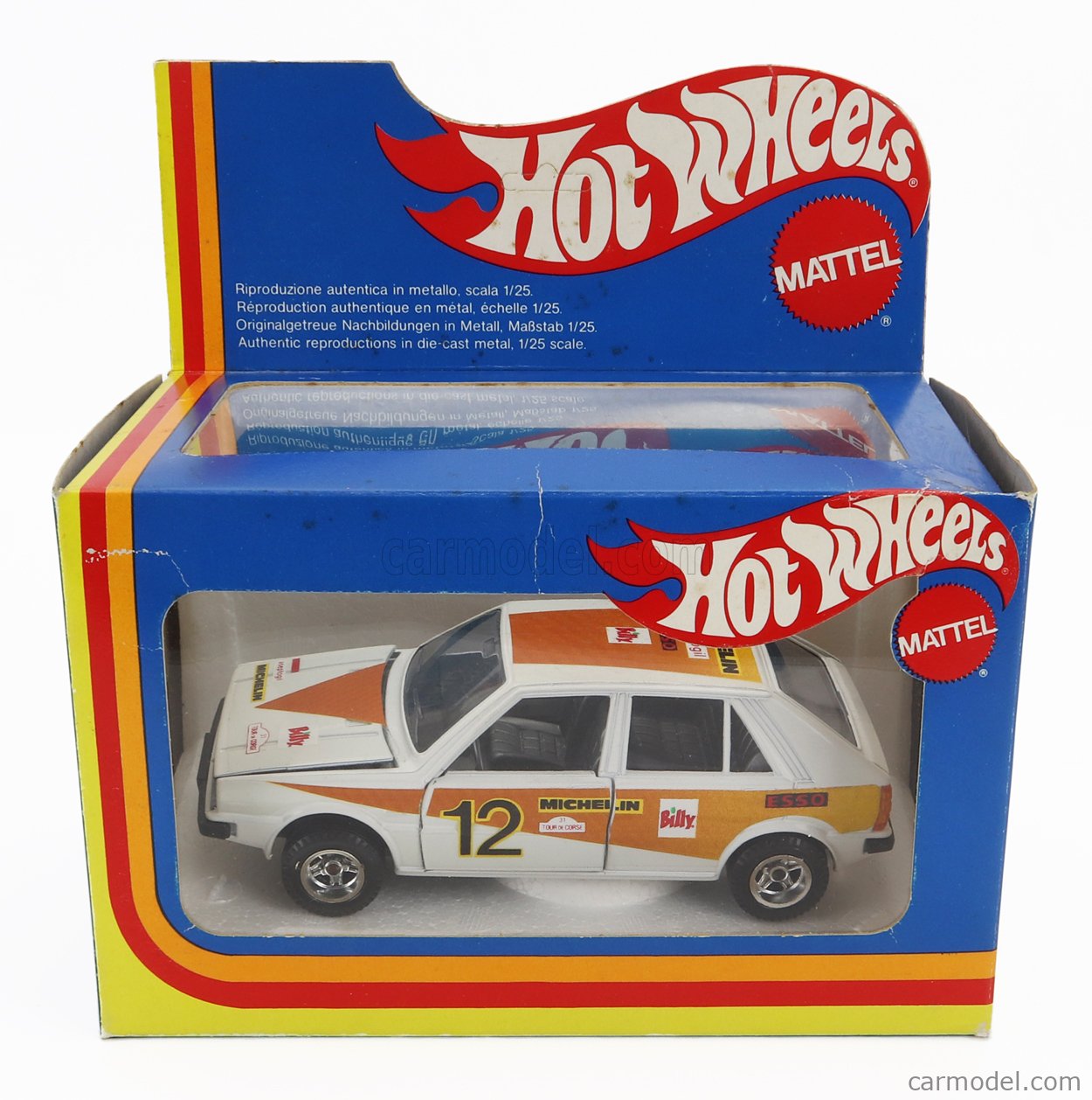 MEBETOYS MATTEL 6829 Scale 1/25 | LANCIA DELTA N 12 RALLY RAID MICHELIN ...