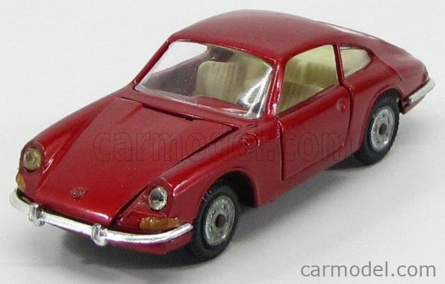 MEBETOYS MATTEL A12 Escala 1/43 | PORSCHE 911 912 (1 ISSUE) RED MET