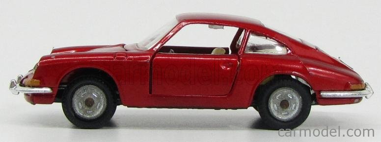 MEBETOYS MATTEL A12 Escala 1/43 | PORSCHE 911 912 (1 ISSUE) RED MET