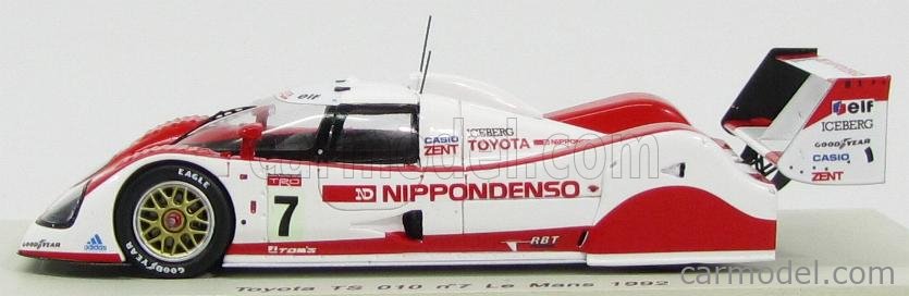 SPARK-MODEL S2364 Scale 1/43 | TOYOTA TS010 N 7 18th LE MANS 1992 G ...