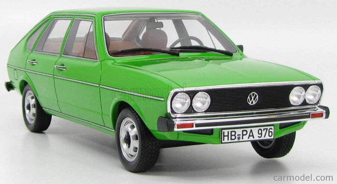 BoS-MODELS BOS010 Scale 1/18 | VOLKSWAGEN PASSAT TS 1973 GREEN