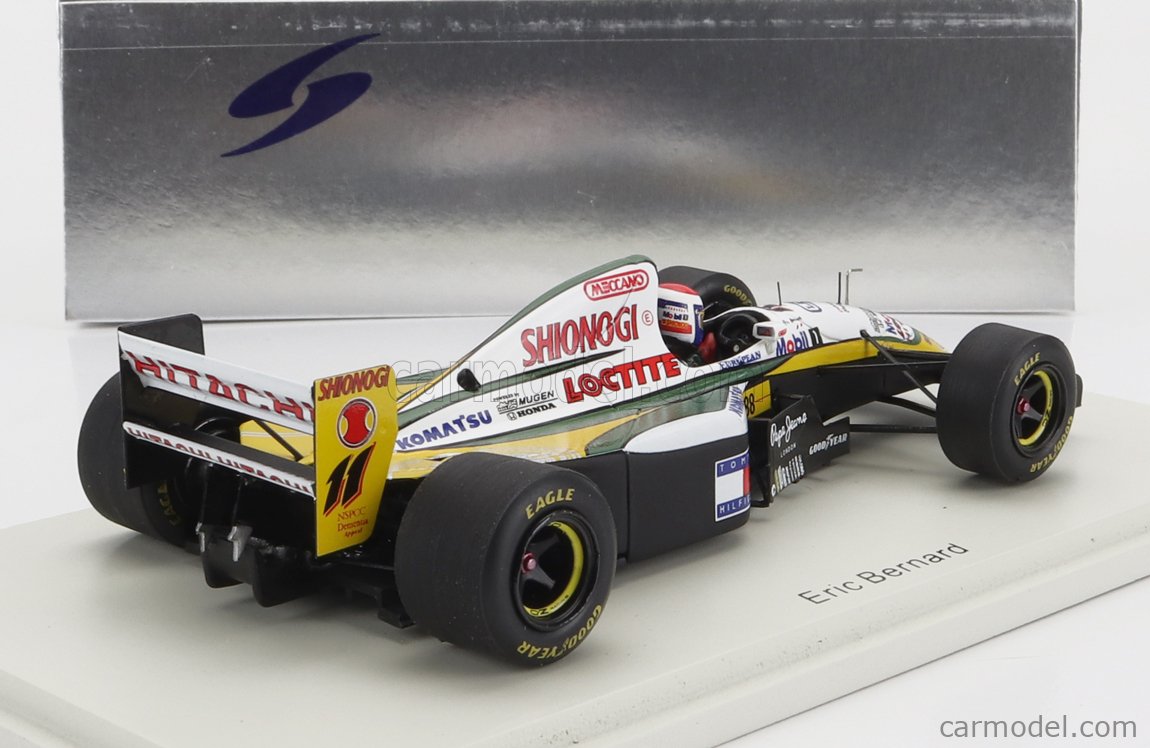 SPARK-MODEL S1678 Scale 1/43 | LOTUS F1 109 N 11 EUROPEAN GP 1994 ERIC ...
