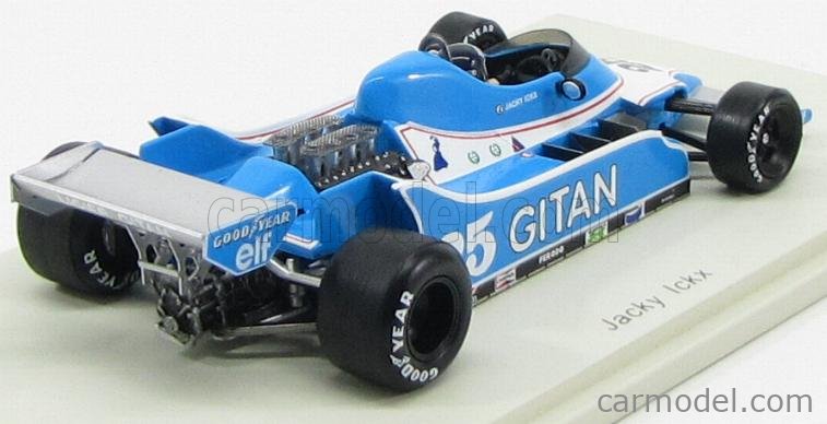 SPARK-MODEL S3972 Scale 1/43 | LIGIER F1 JS11 N 25 5th DUTCH GP 1979 ...