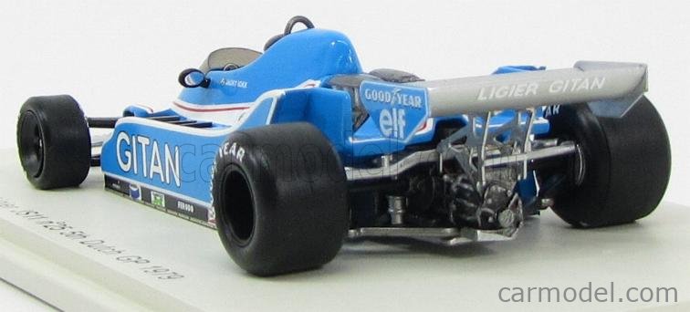 SPARK-MODEL S3972 Scale 1/43 | LIGIER F1 JS11 N 25 5th DUTCH GP 1979 ...