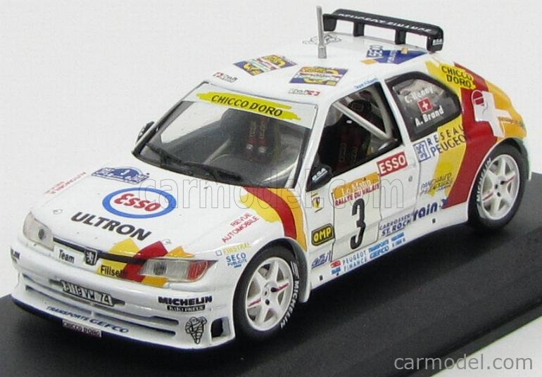 EDICOLA 73479 Scale 1/43 | PEUGEOT 306 MAXI N 3 RALLY DU VALAIS 1998 ...