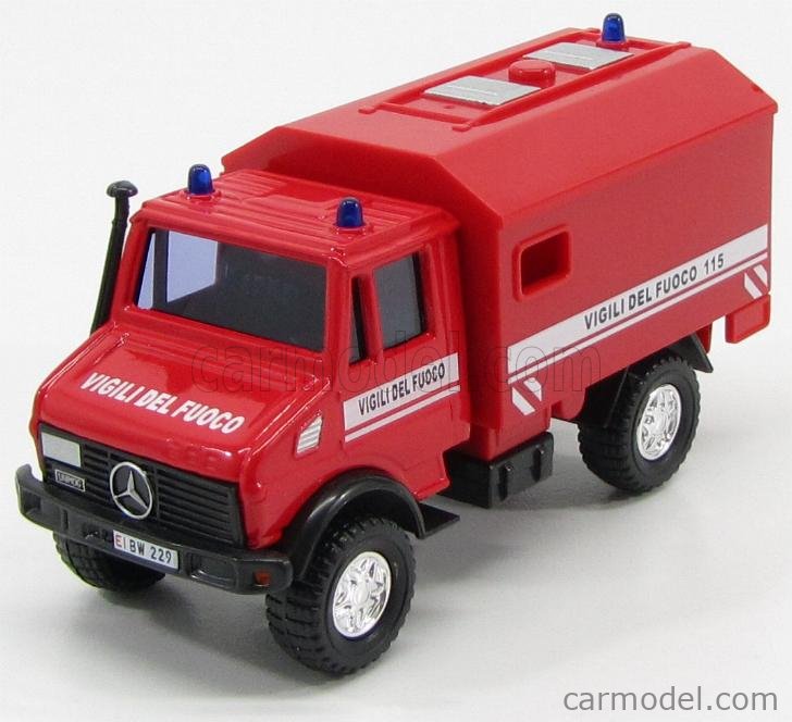 HONGWELL 210020 Escala 1/55 | MERCEDES BENZ UNIMOG U5000 TRUCK VIGILI ...