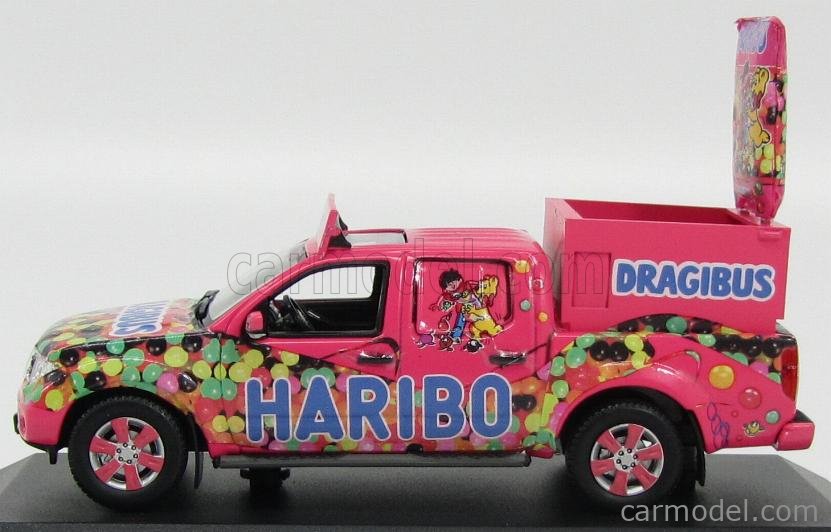 NOREV 800239 Масштаб 1/43 | NISSAN NAVARA PICK-UP HARIBO DRAGIBUS TOUR ...