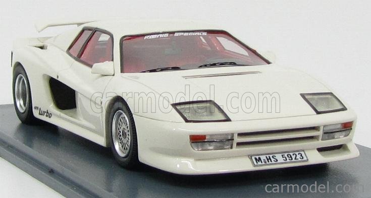 NEO SCALE MODELS NEO45923 Scale 1/43 | FERRARI KOENIG TESTAROSSA 1985 WHITE