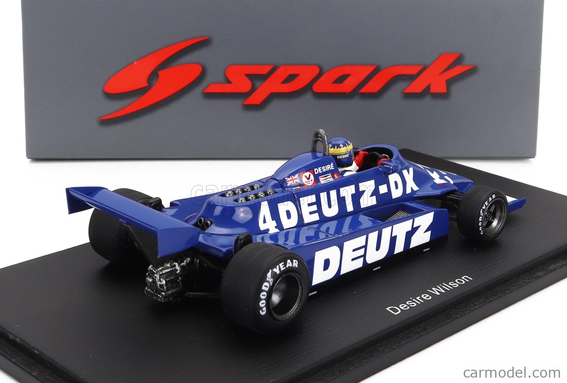 SPARK-MODEL S1886 Scala 1/43 | TYRRELL F1 010 N 4 SOUTH AFRICAN GP 1981 ...