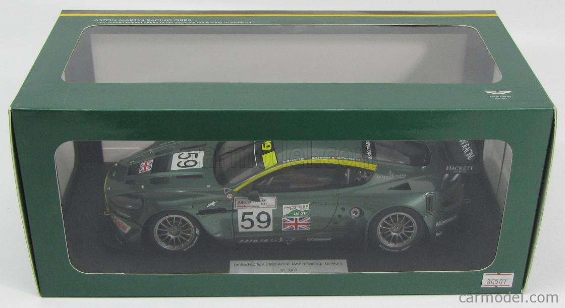 AUTOART 80507A Scale 1/18 | ASTON MARTIN DBR9 6.0L V12 TEAM ASTON ...