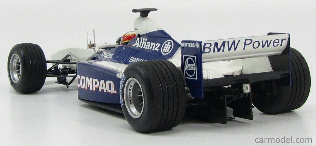 MINICHAMPS 180010096 Scale 1/18 | WILLIAMS F1 BMW FW22 N 6 SHOWCAR 2001 ...