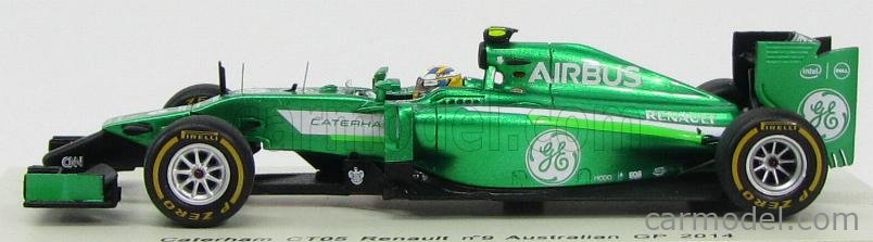 SPARK-MODEL S3077 Scale 1/43 | CATERHAM F1 CT05 RENAULT N 9 GP ...