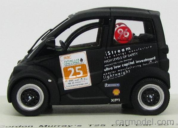 SPARK-MODEL S3150 Scale 1/43 | GORDON MURRAY T25 CITY CAR 2012 BLACK