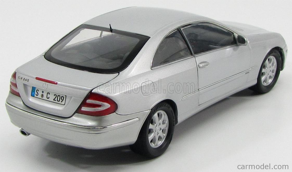KYOSHO 09001S Scale 1/18 | MERCEDES BENZ CLK-CLASS 240 2002 SILVER