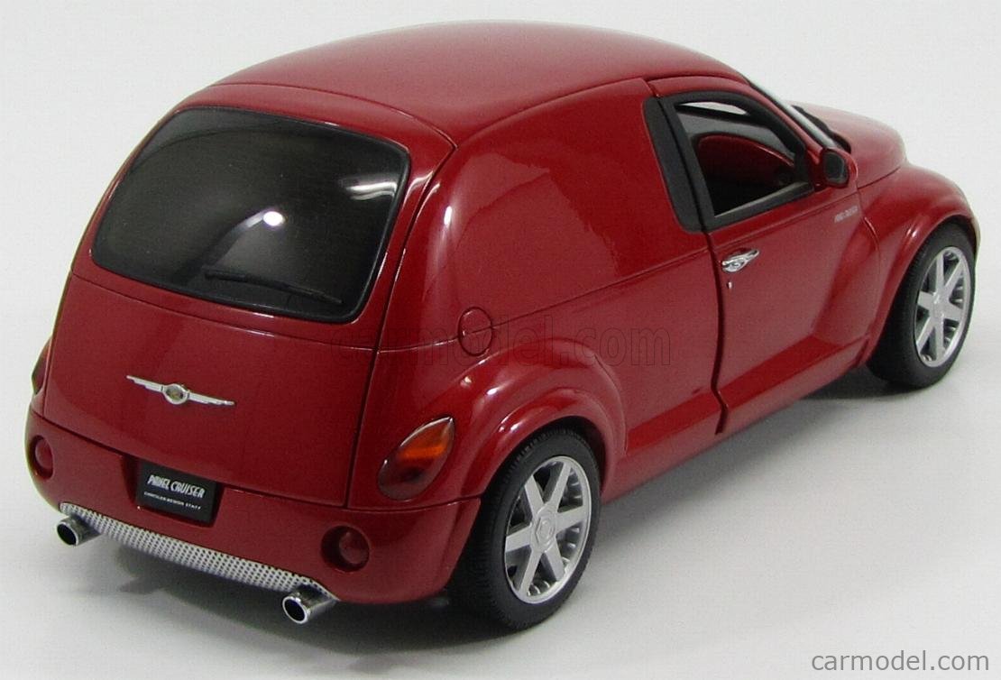 AUTOART 71532 Scale 1/18 | CHRYSLER PANEL CRUISER VAN 2001 RED MET