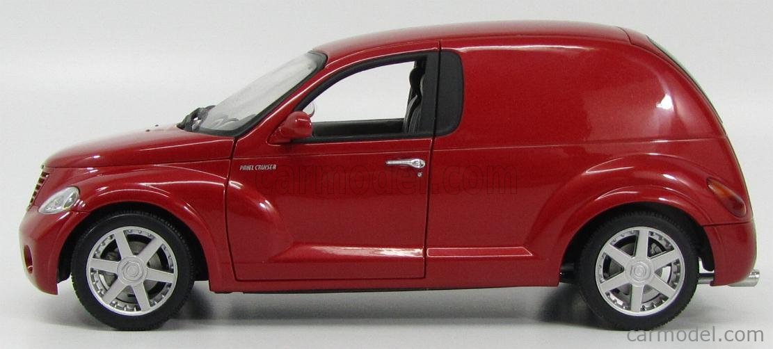 AUTOART 71532 Scale 1/18 | CHRYSLER PANEL CRUISER VAN 2001 RED MET