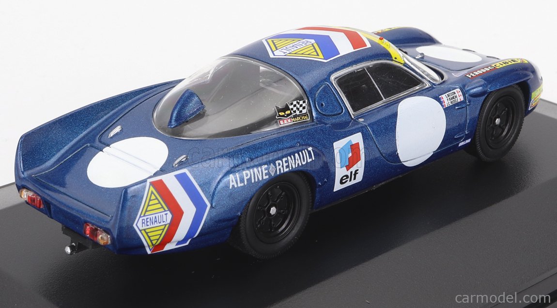 EDICOLA A&RSCHG043 Scale 1/43 | RENAULT ALPINE PROTOTYPE A210 N 0 1966 BLUE MET