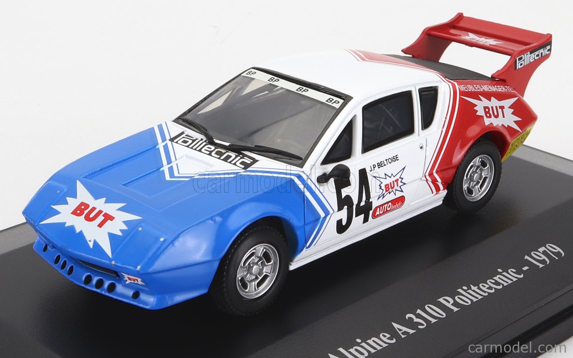 EDICOLA A&RSCHG033 Масштаб 1/43 | RENAULT ALPINE A310 POLITECNIC N 54 ...