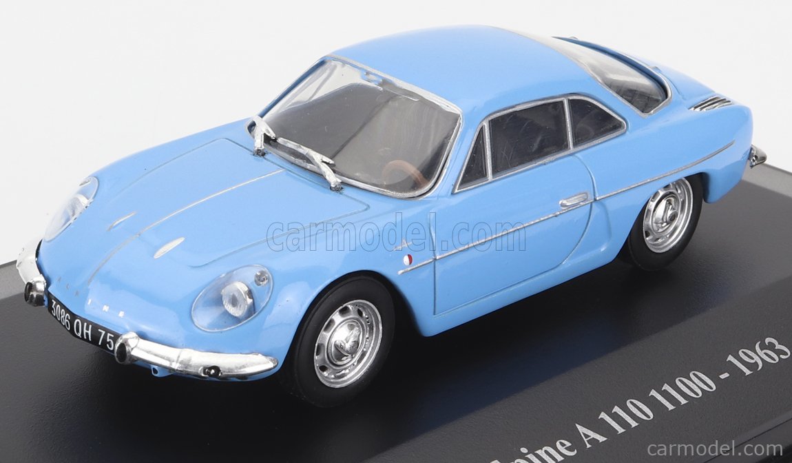 EDICOLA A&RSCHG024 Scale 1/43 | RENAULT ALPINE A110 1100 1963 LIGHT BLUE