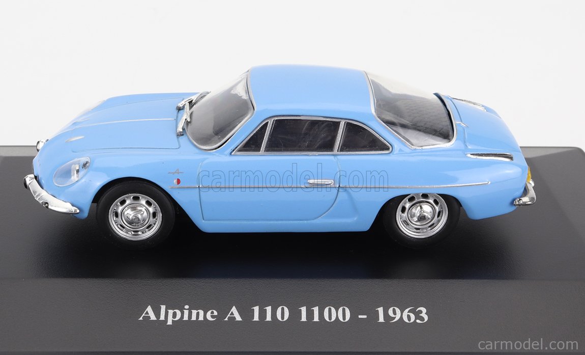EDICOLA A&RSCHG024 Scale 1/43 | RENAULT ALPINE A110 1100 1963 LIGHT BLUE
